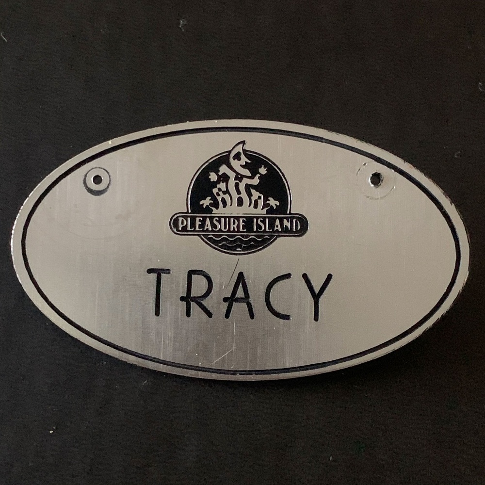 Disney Pleasure Island Name Tag - Gem